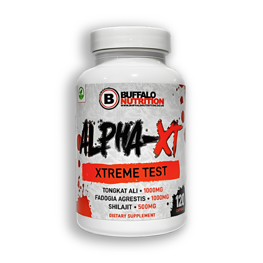 Alpha XT Xtreme Test 120 Capsules – Buffalo Nutrition